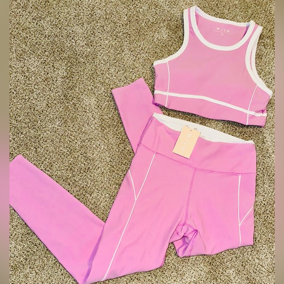 Wilo The Label | Pants & Jumpsuits | Nwt Wilo The Label 2 Piece Ribbed ...